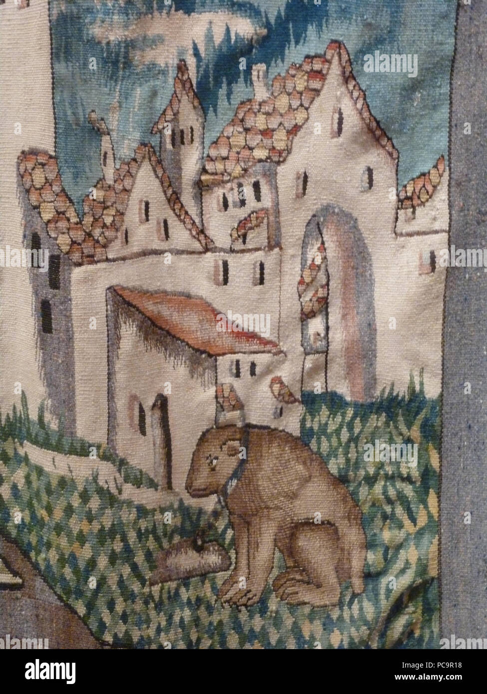 Tapestries religious art woven hi-res stock photography and images - Alamy