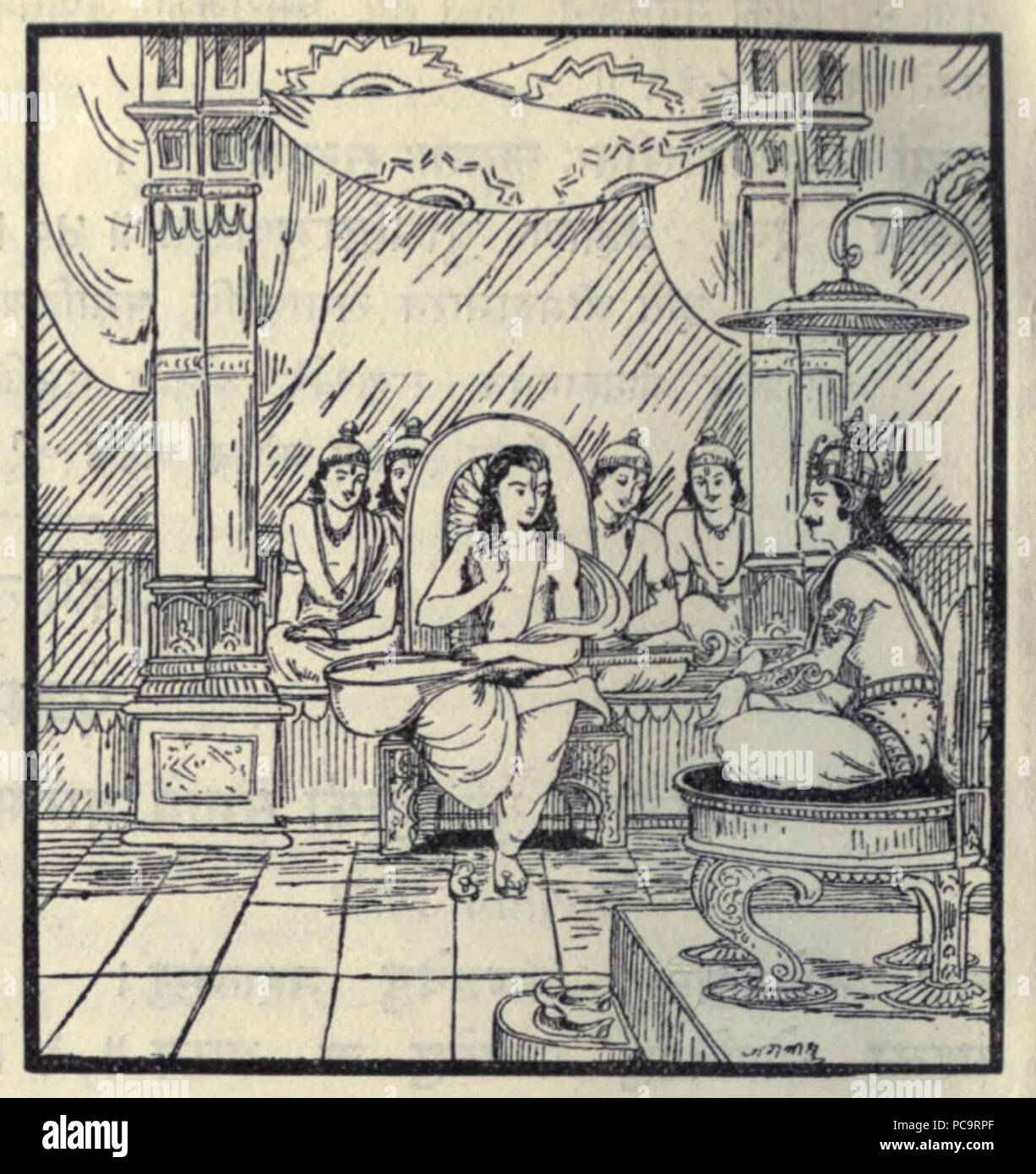 Narada hindu hi-res stock photography and images - Alamy