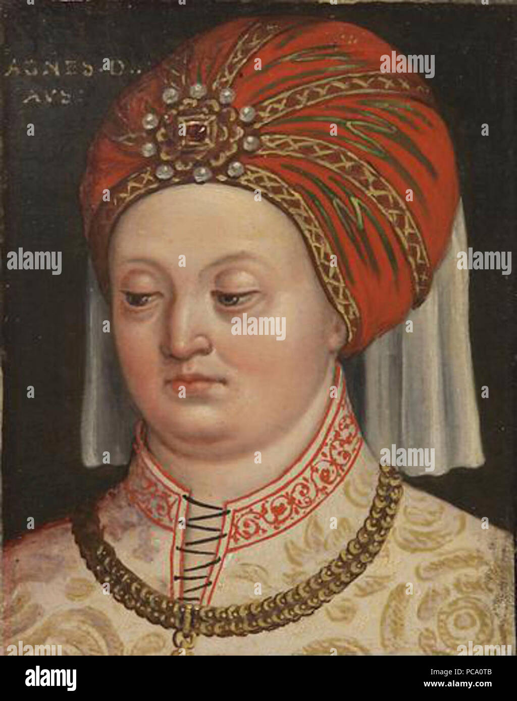 Agnes of Austria Stock Photo - Alamy