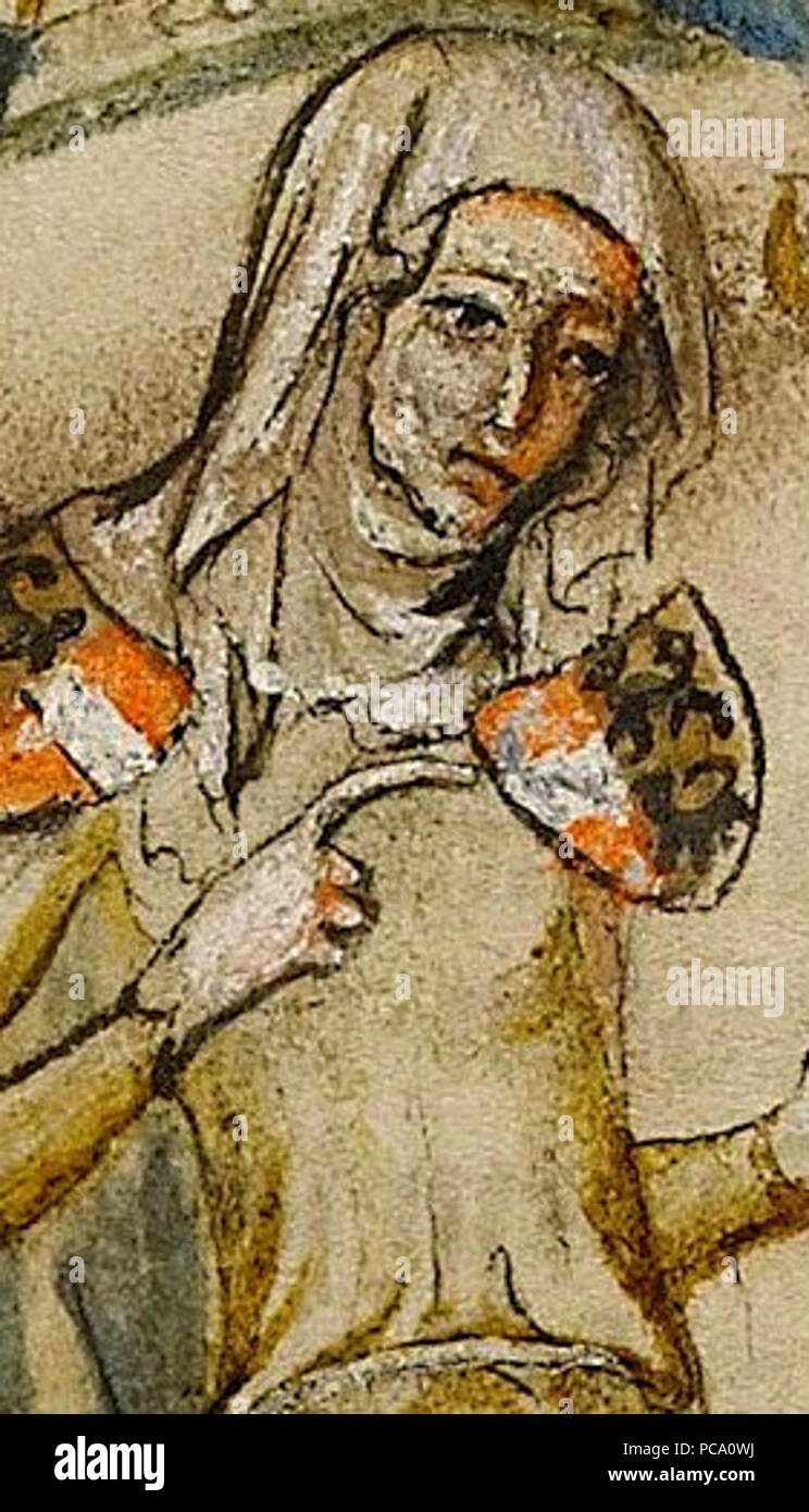 Agnes of Rochlitz (Hedwig Codex Stock Photo - Alamy