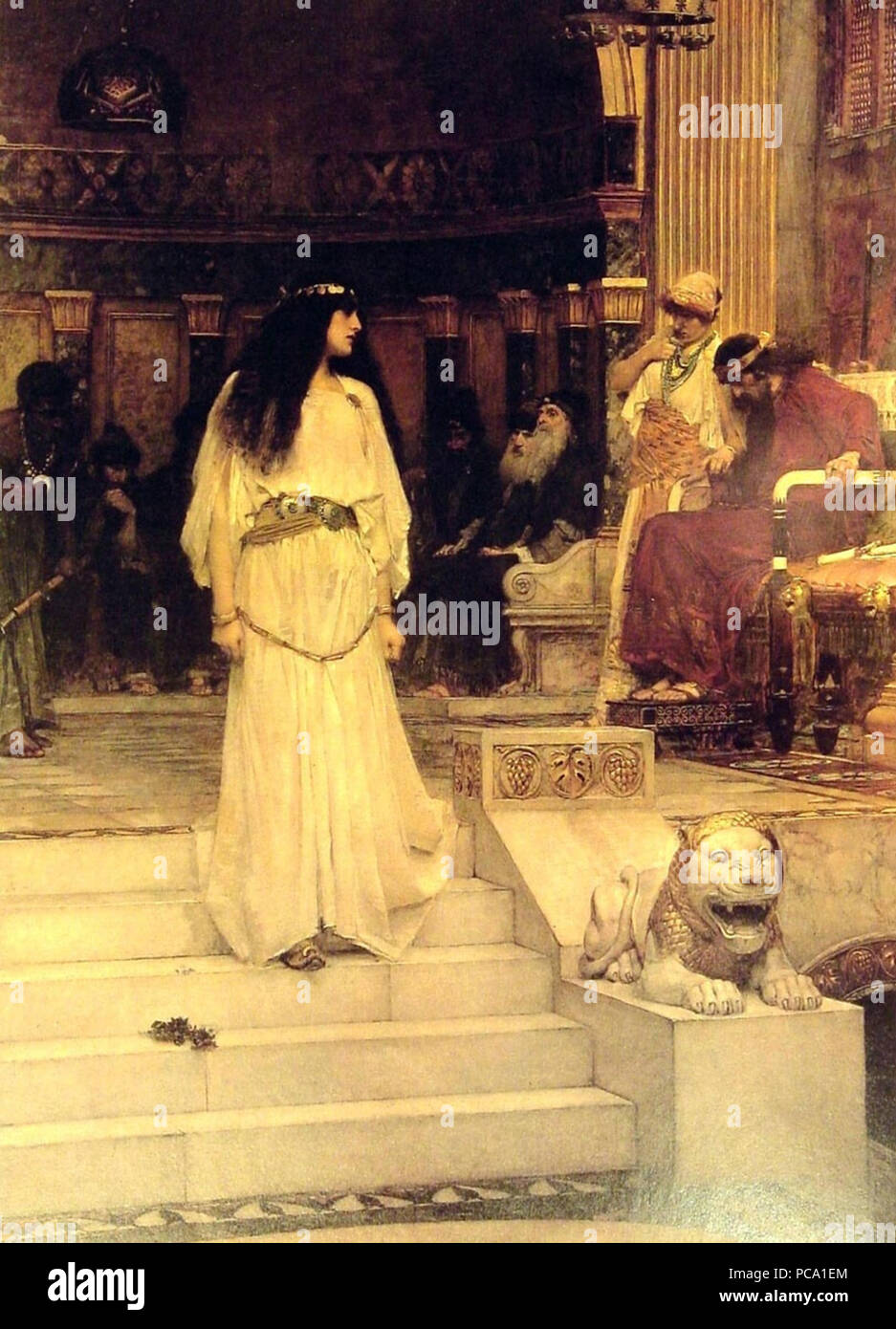 50 Mariamne Leaving the Judgment Seat of Herod Stock Photo - Alamy