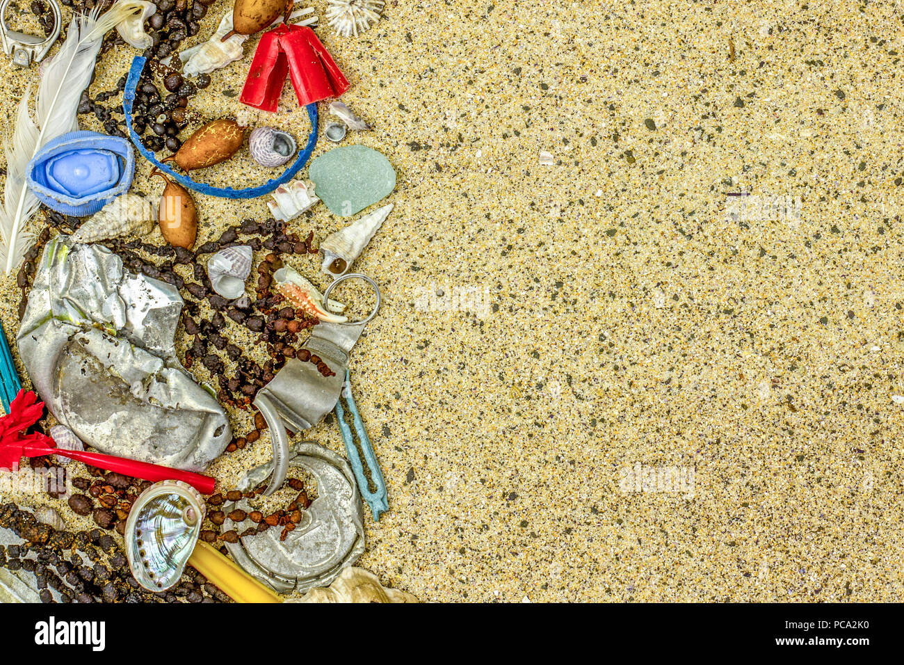 Plastic pollution on beach hi-res stock photography and images - Alamy