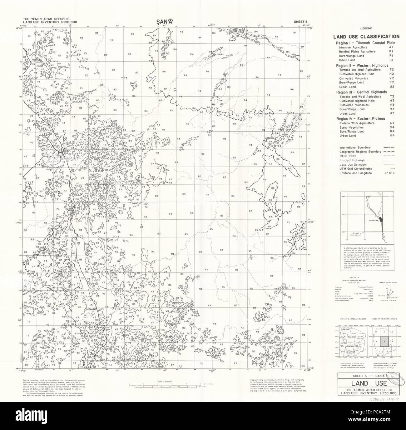 Agricultural land use inventory for Yemen Arab Republic ; a project in ...
