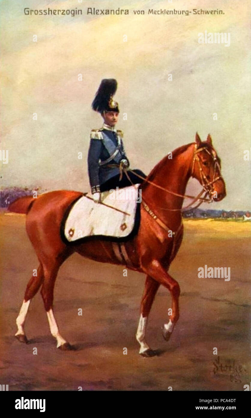 9 Chefin Dragoner-Regiment 18 Stock Photo - Alamy