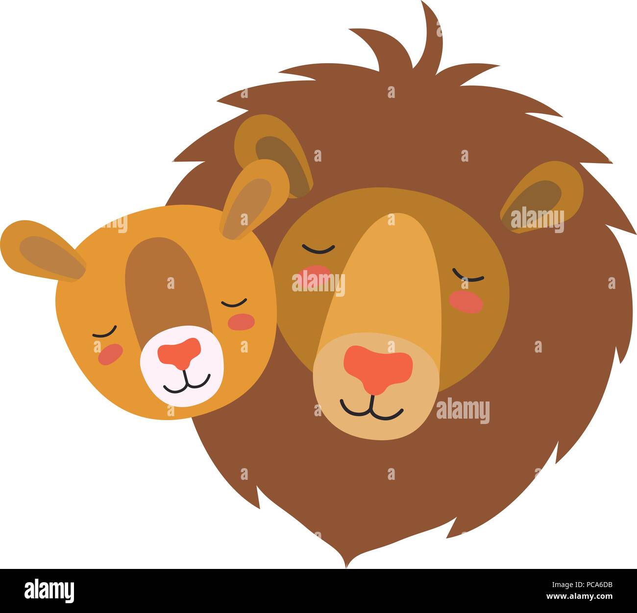 Lions heads Stock Vector Images - Alamy