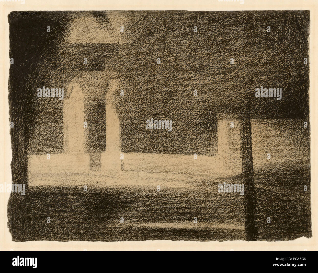 Georges Seurat 80 GUGG The Gateway Stock Photo - Alamy