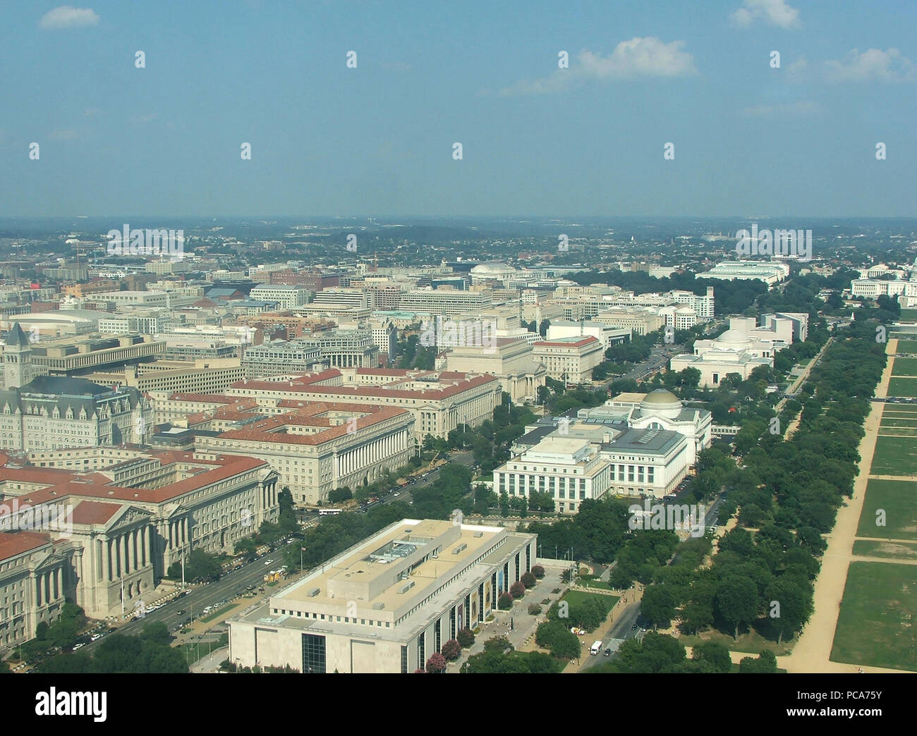 2000s washington d c skyline hi-res stock photography and images - Alamy