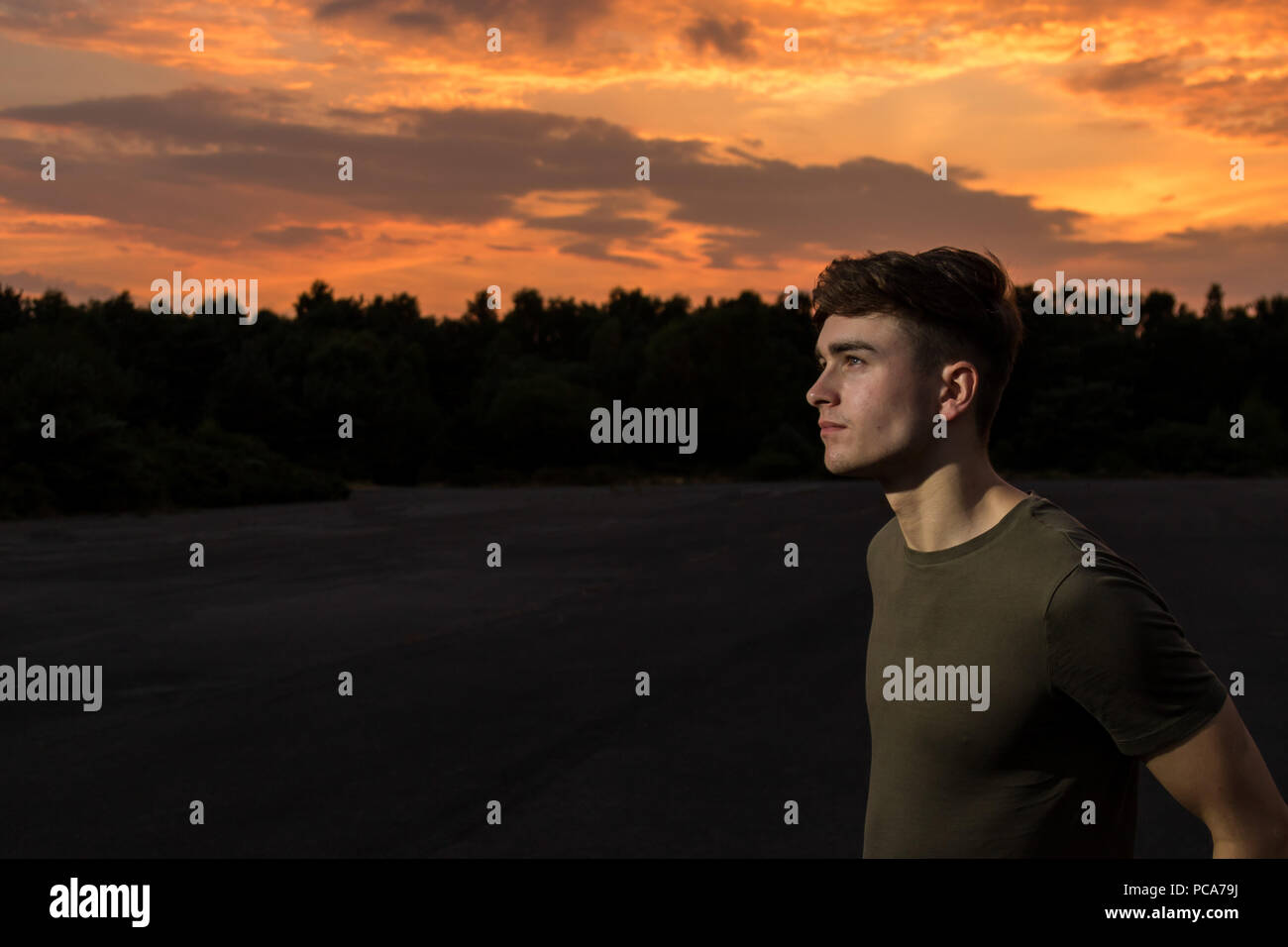 Boy adult male hi-res stock photography and images - Alamy