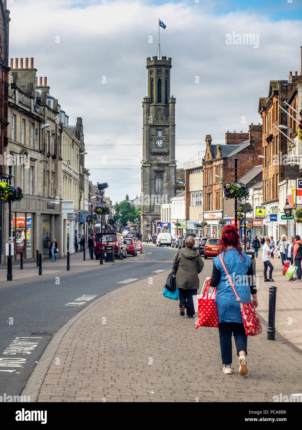 High Street Ayr Scotland Uk High Resolution Stock Photography and ...