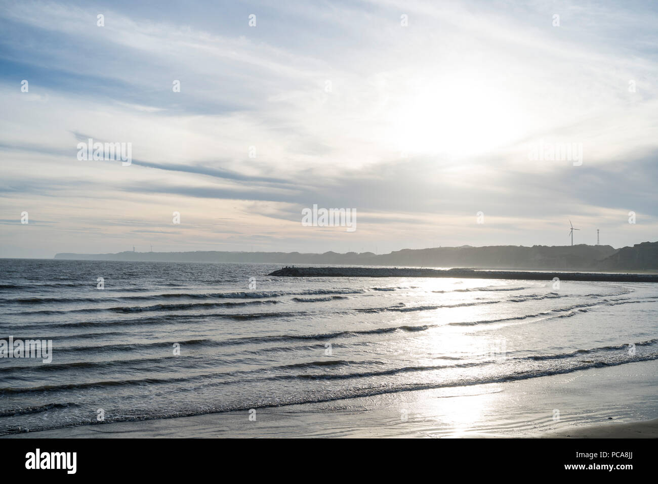 Stratum at Byobugaura,Choshi Marina beach,Choshi City,Chiba Prefecture ...