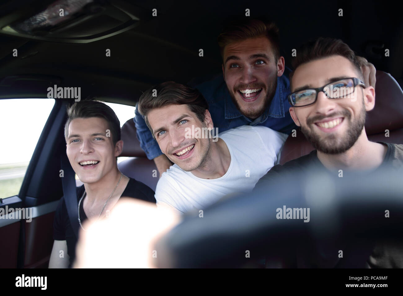 transportation, people and vehicle concept - close up of businessman ...