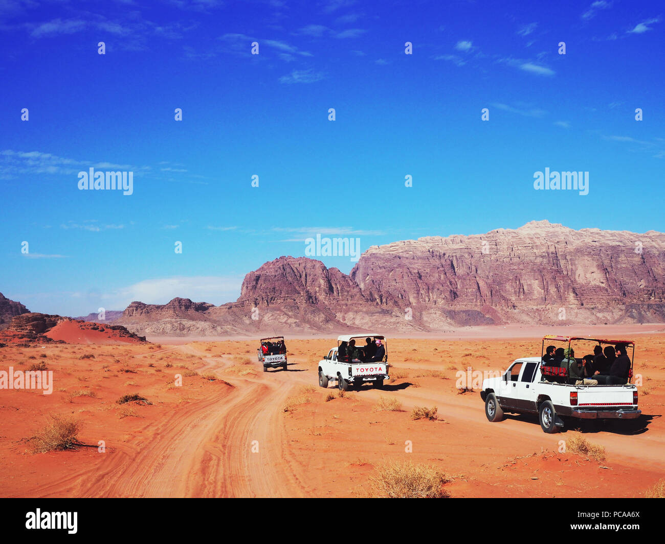 Wadi Rum desert, Jordan Stock Photo - Alamy