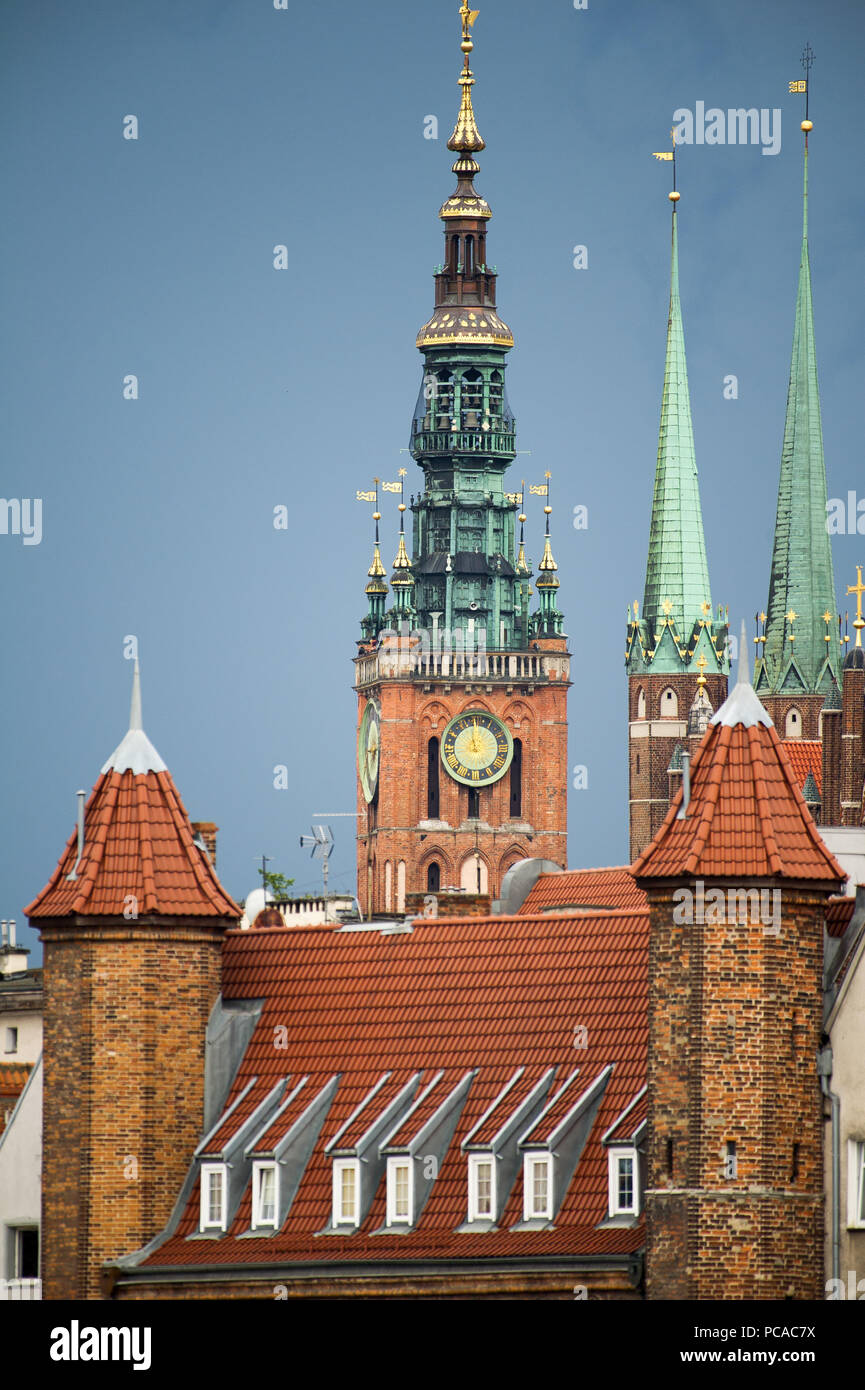 Gothic Ratusz Glownego Miasta (Main Town Hall), Gothic Bazylika ...