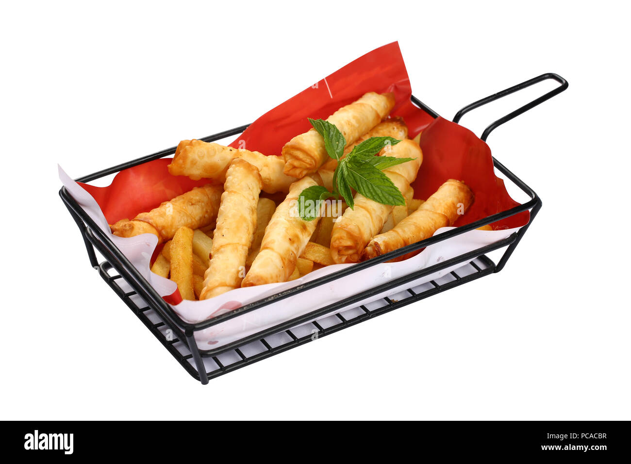 Deep Fried Turkish Cigar Shaped Rolls - Sigara Boregi Stock Photo - Alamy
