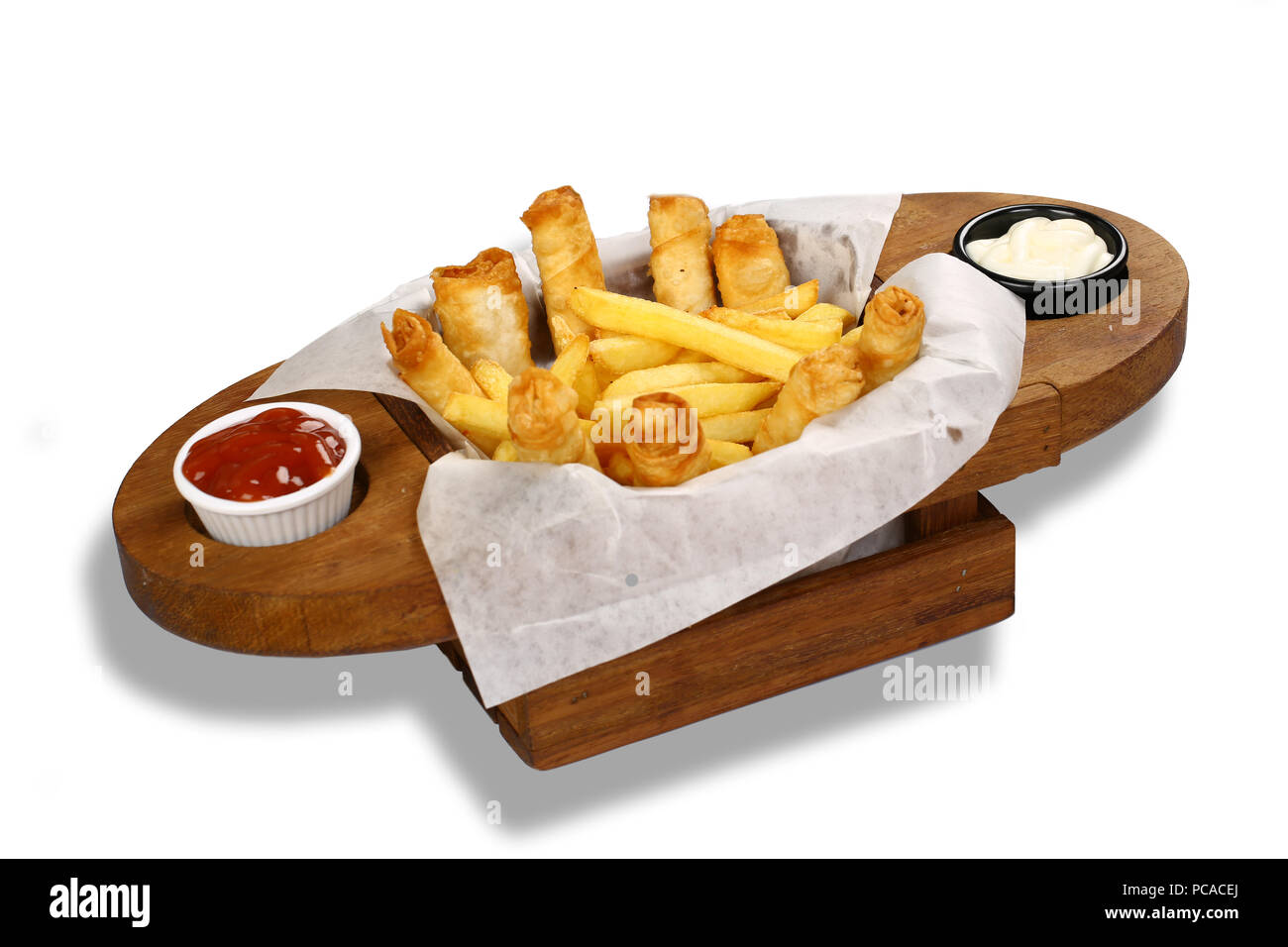 Deep Fried Turkish Cigar Shaped Rolls - Sigara Boregi Stock Photo - Alamy