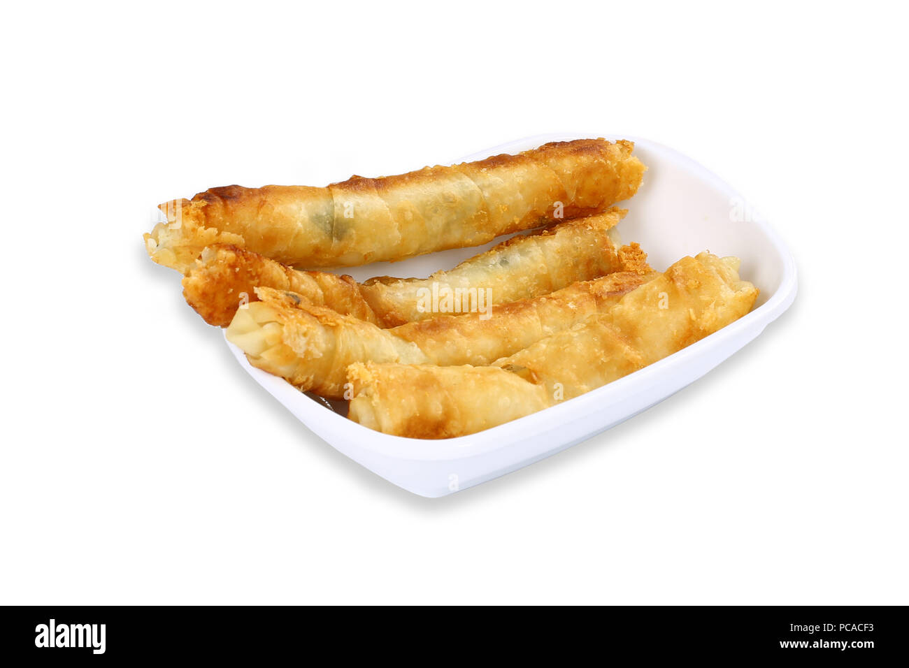 Deep Fried Turkish Cigar Shaped Rolls - Sigara Boregi Stock Photo - Alamy