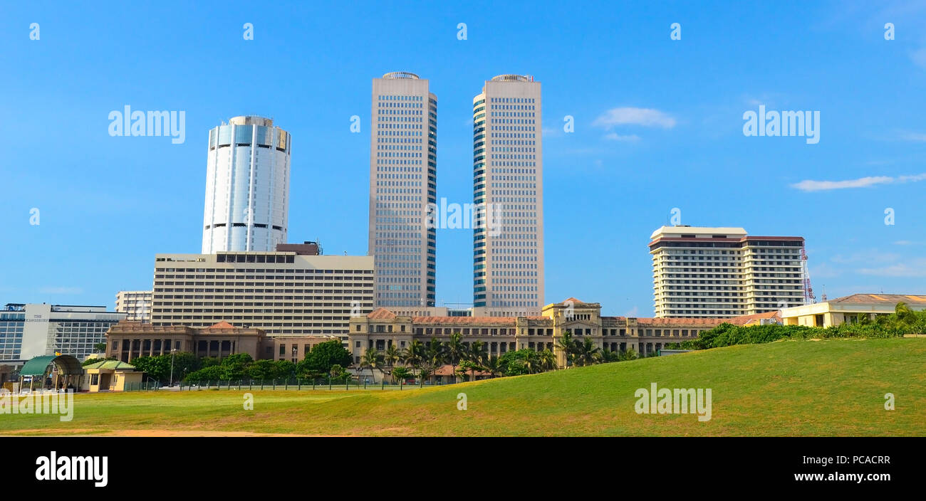 Colombo city skyline, Sri Lanka Stock Photo - Alamy
