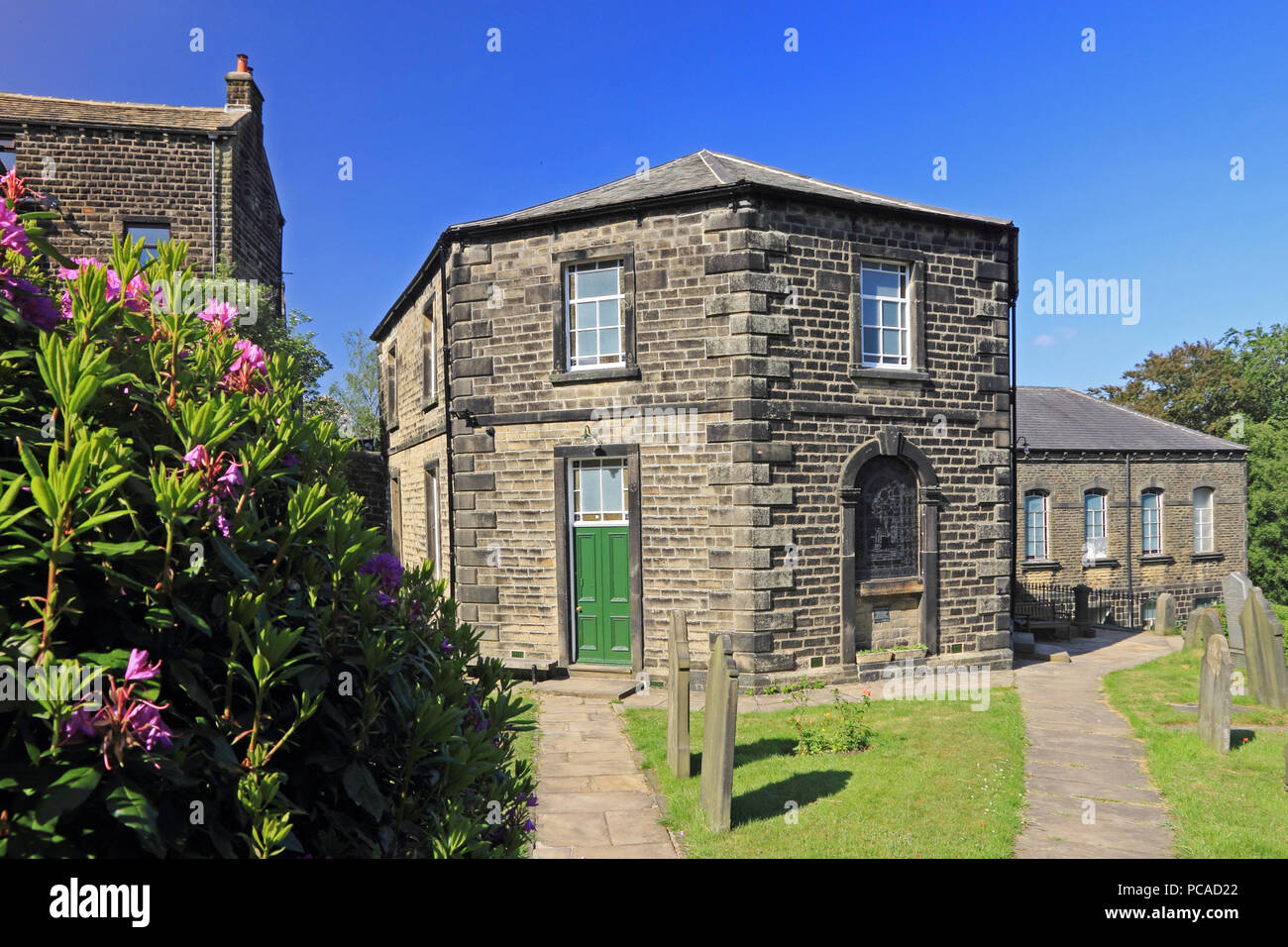 Historic Octagonal Chapel, Heptonstall Stock Photo - Alamy