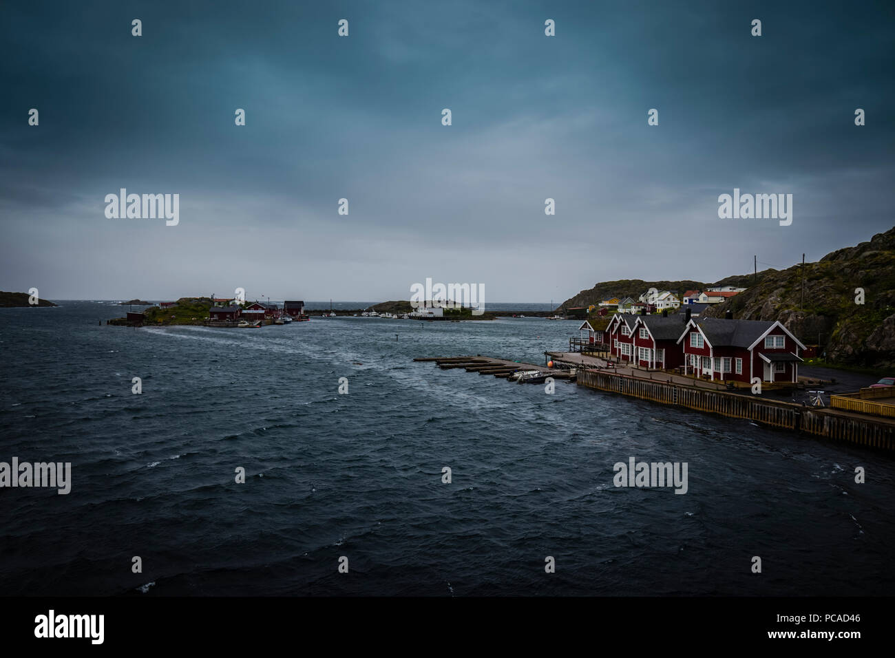 Skrova fishing village close to Svolvaer, Lofoten Islands, Norway Stock ...