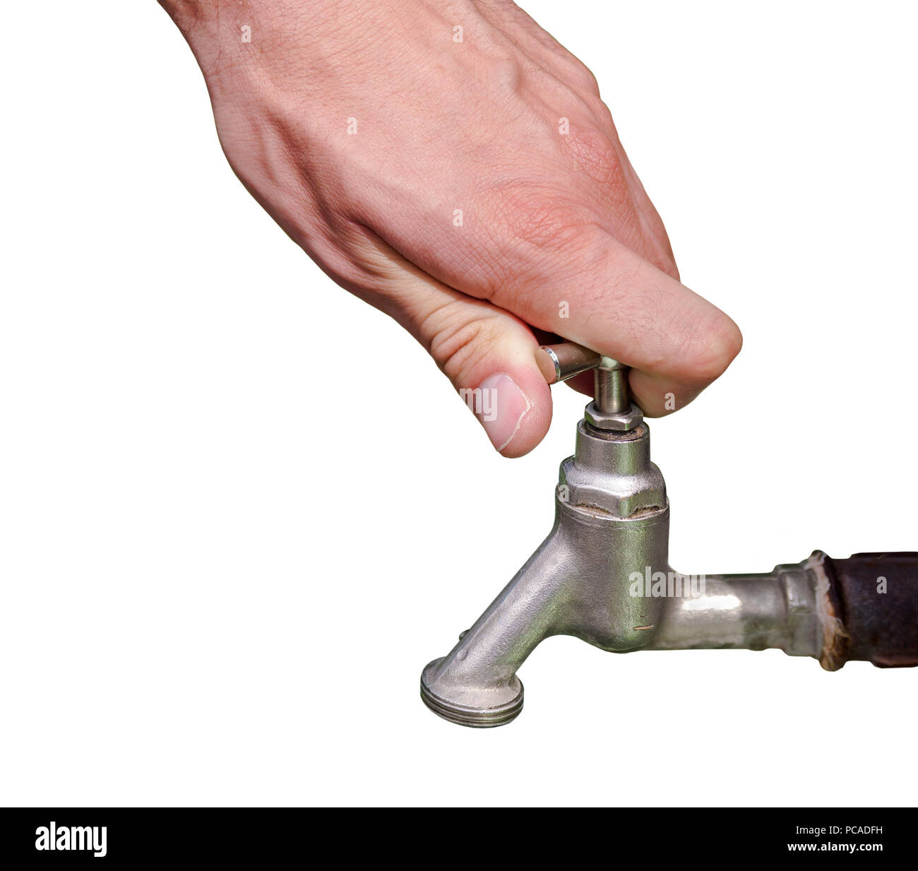 Hand opening valve hi-res stock photography and images - Alamy