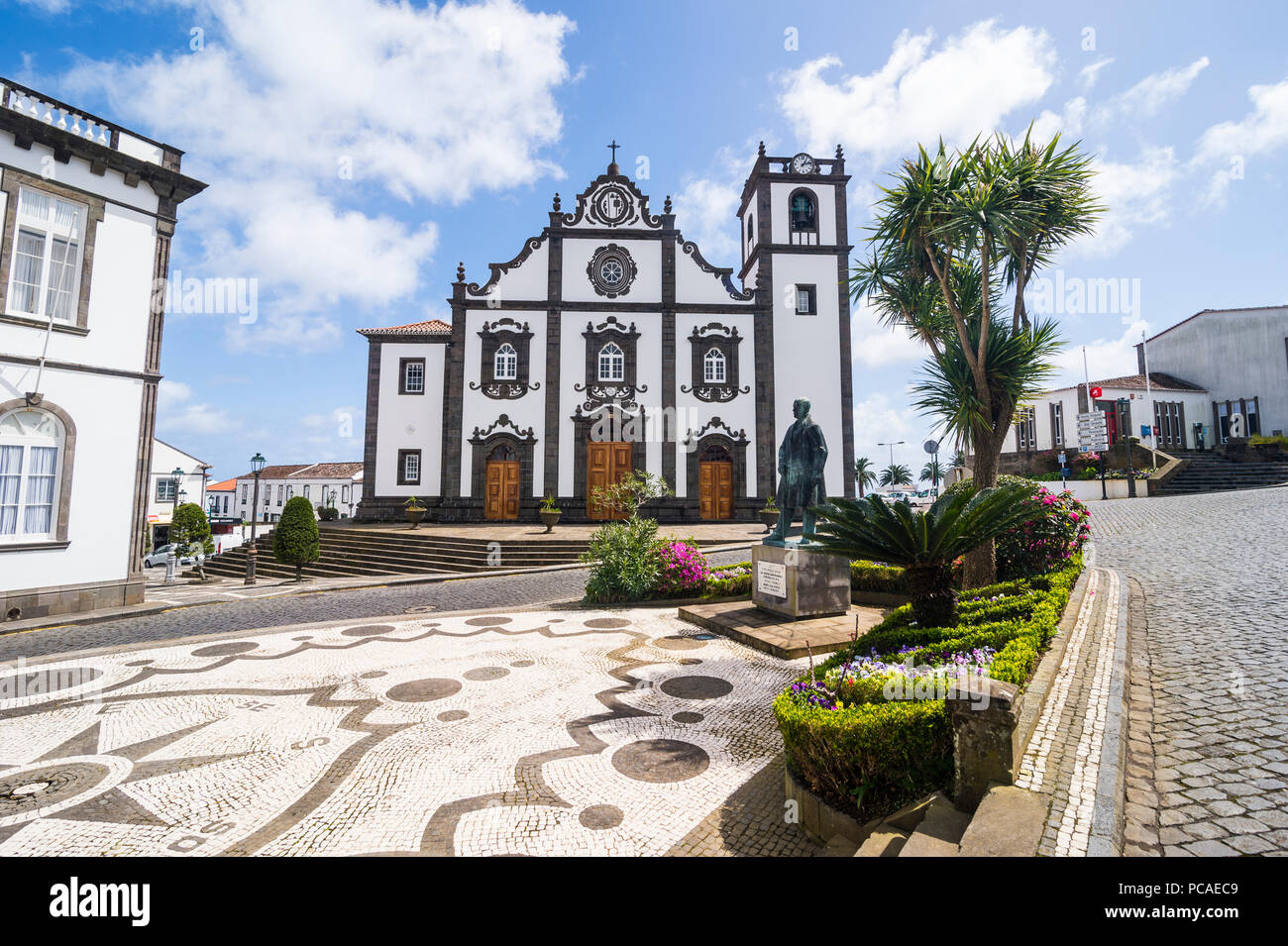 Historical buildings in Nordeste, Island of Sao Miguel, Azores ...