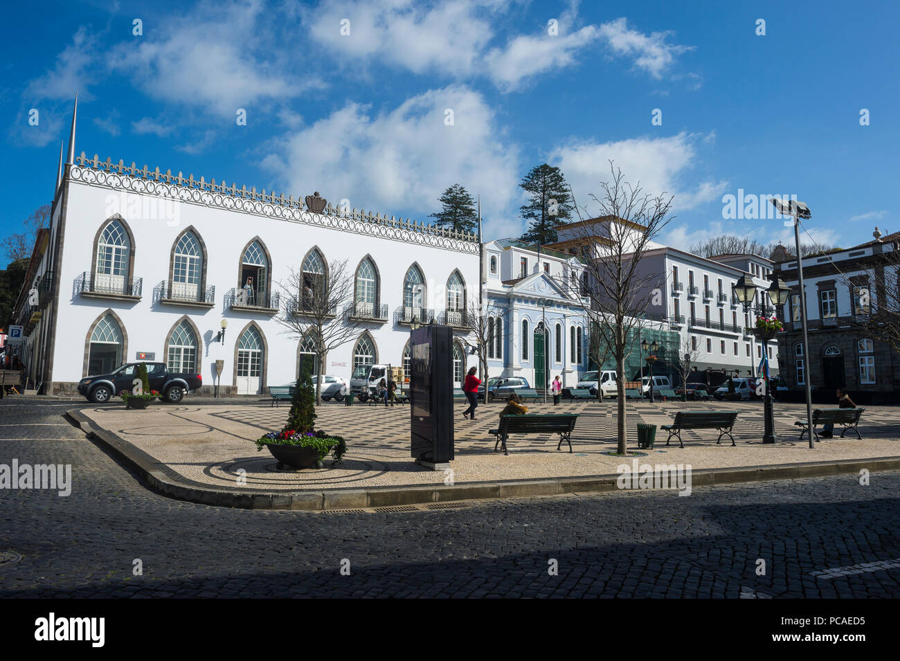 The old town, Angra do Heroismo, UNESCO World Heritage Site, Island of ...