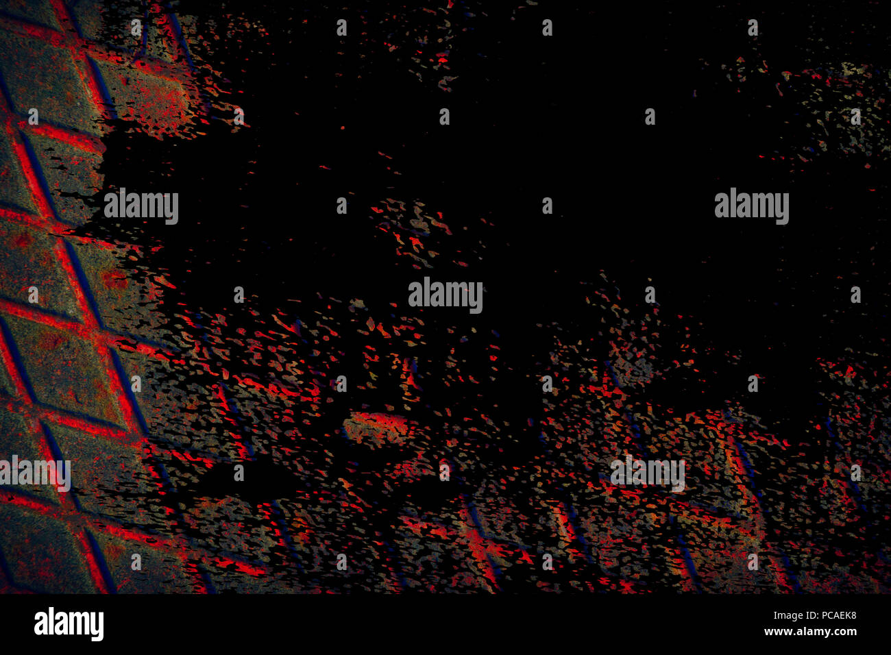 Ultra orange Stainless steel texture, iron background for designer use ...