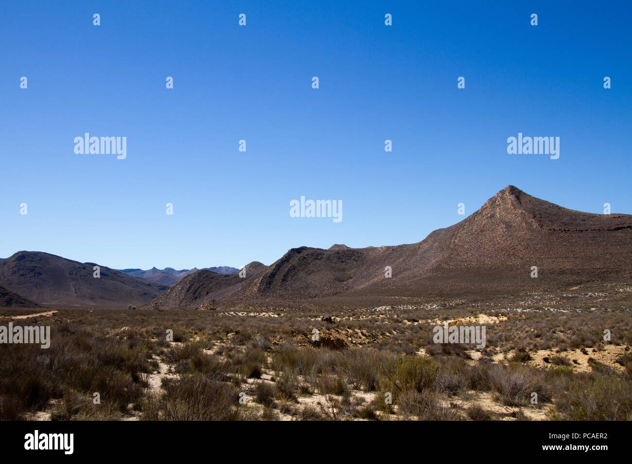Landscape of the Aquila Safari Game Reserve, Cape Town, South Africa ...