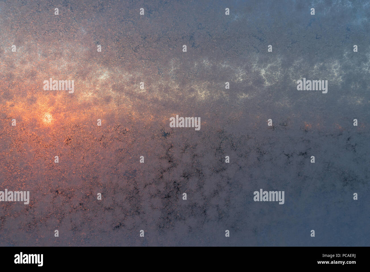 Sunset see through frosted window hi-res stock photography and images ...