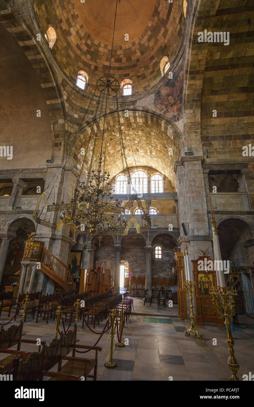 Panagia Ekatontapyliani or Church of 100 Doors is a famous historic ...