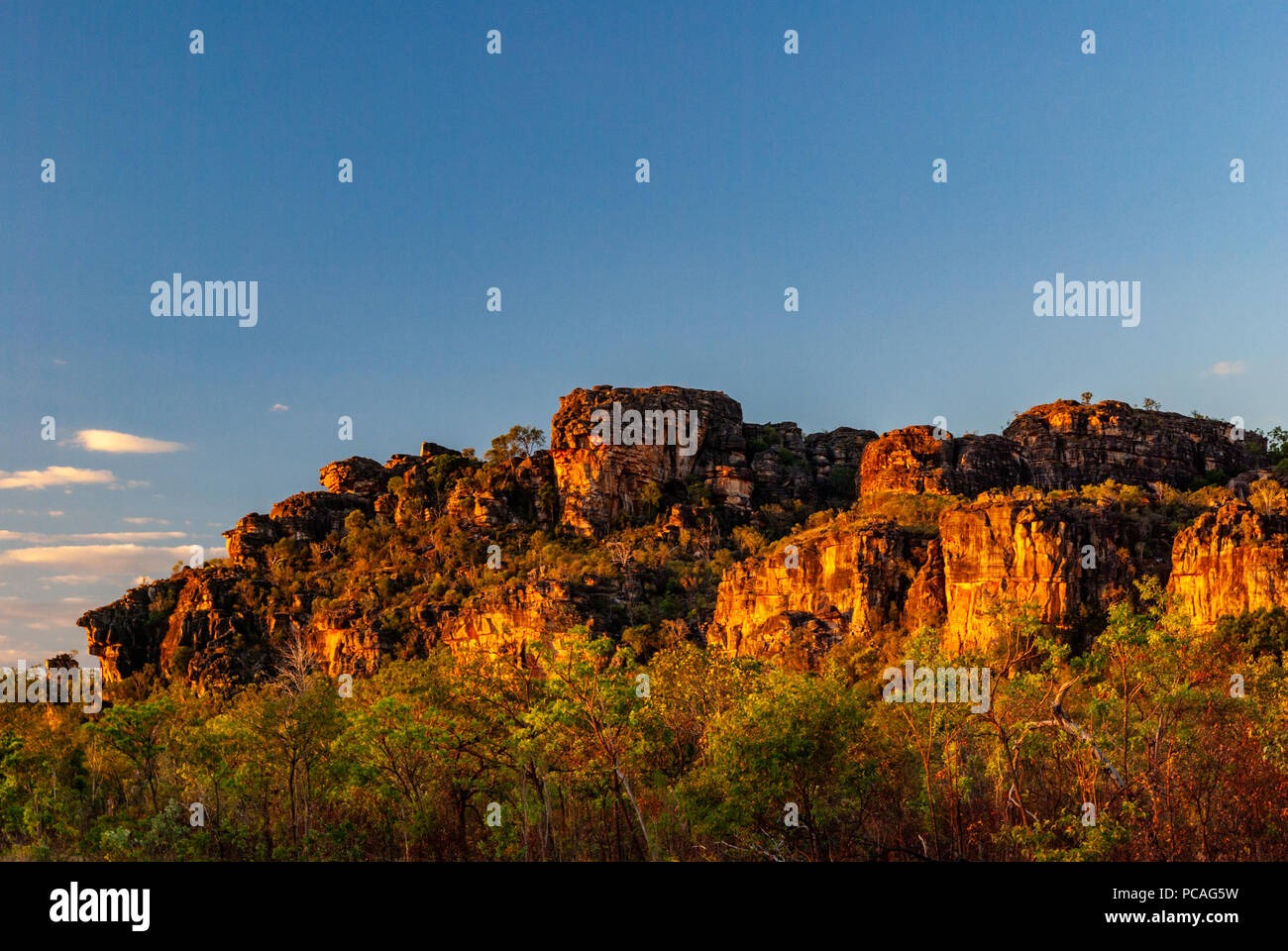 Arnhem Land Escarpment at East of Kakadu National Park, Northern ...