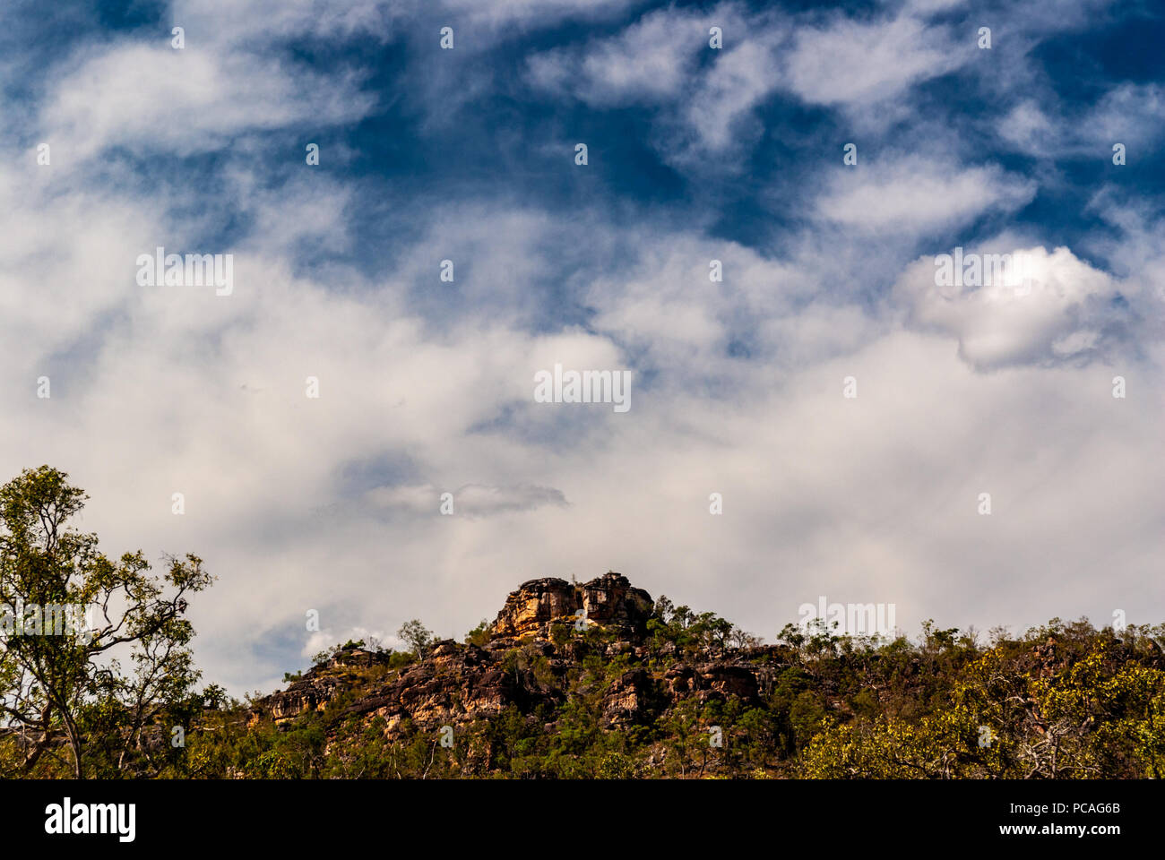 Arnhem Land Escarpment at East of Kakadu National Park, Northern ...