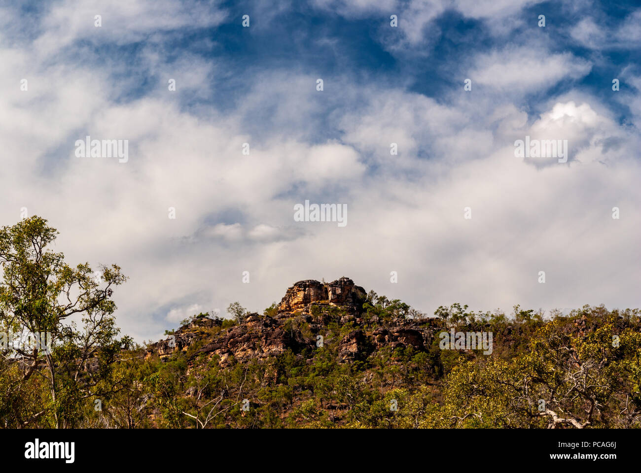 Arnhem Land Escarpment at East of Kakadu National Park, Northern ...