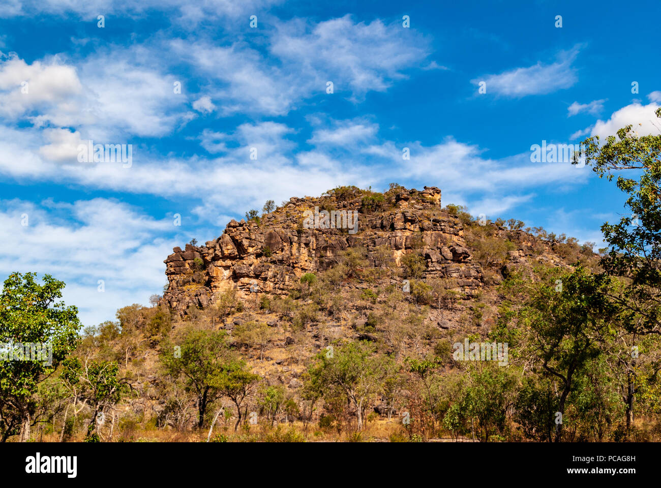 Arnhem Land Escarpment at East of Kakadu National Park, Northern ...