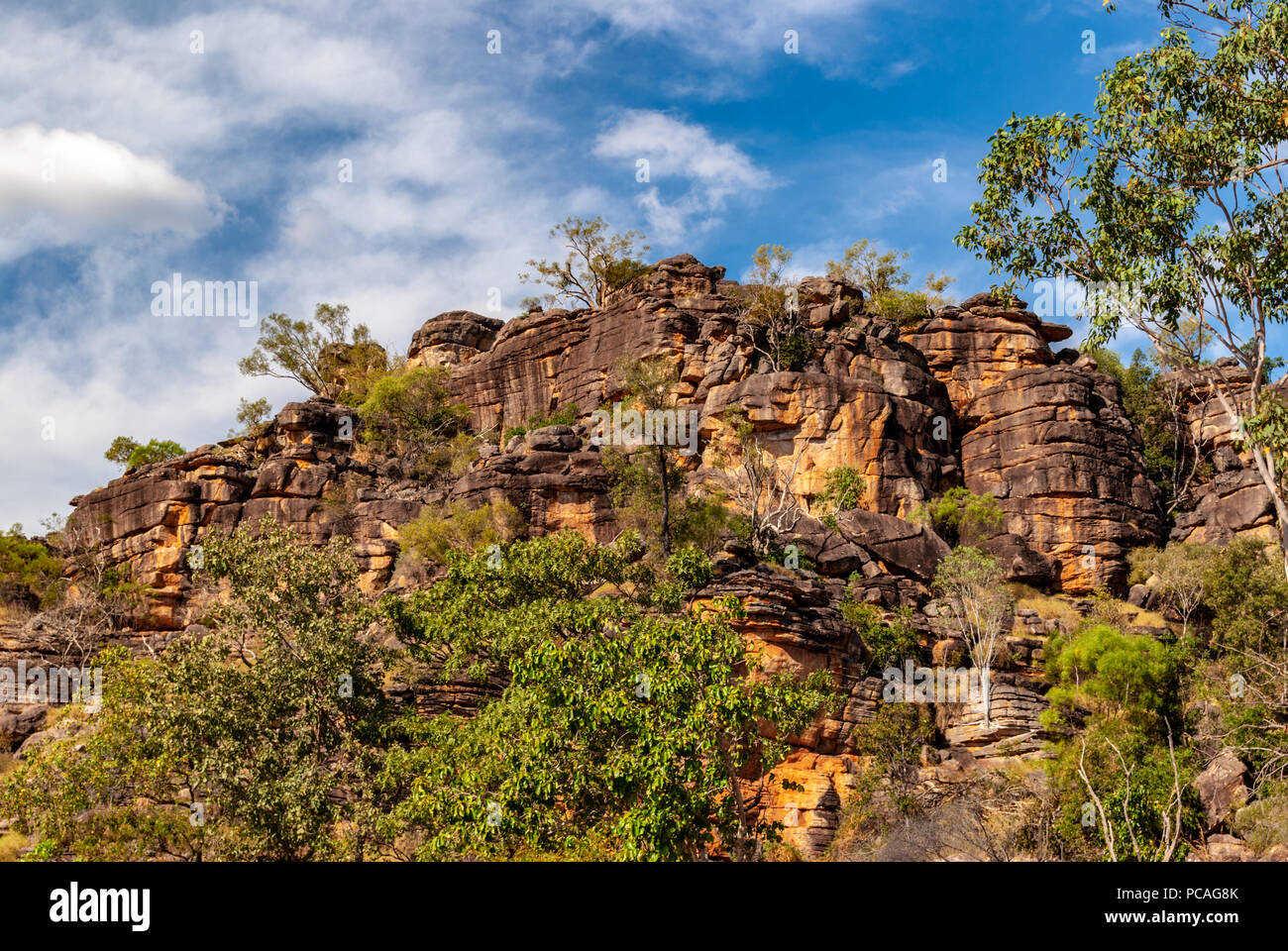 Arnhem Land Escarpment at East of Kakadu National Park, Northern ...