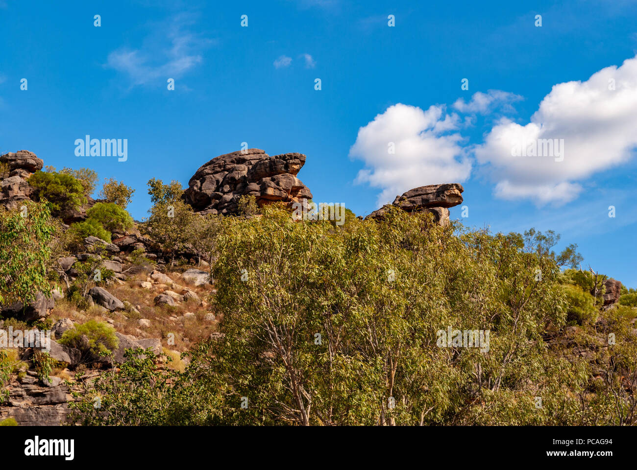 Arnhem Land Escarpment at East of Kakadu National Park, Northern ...