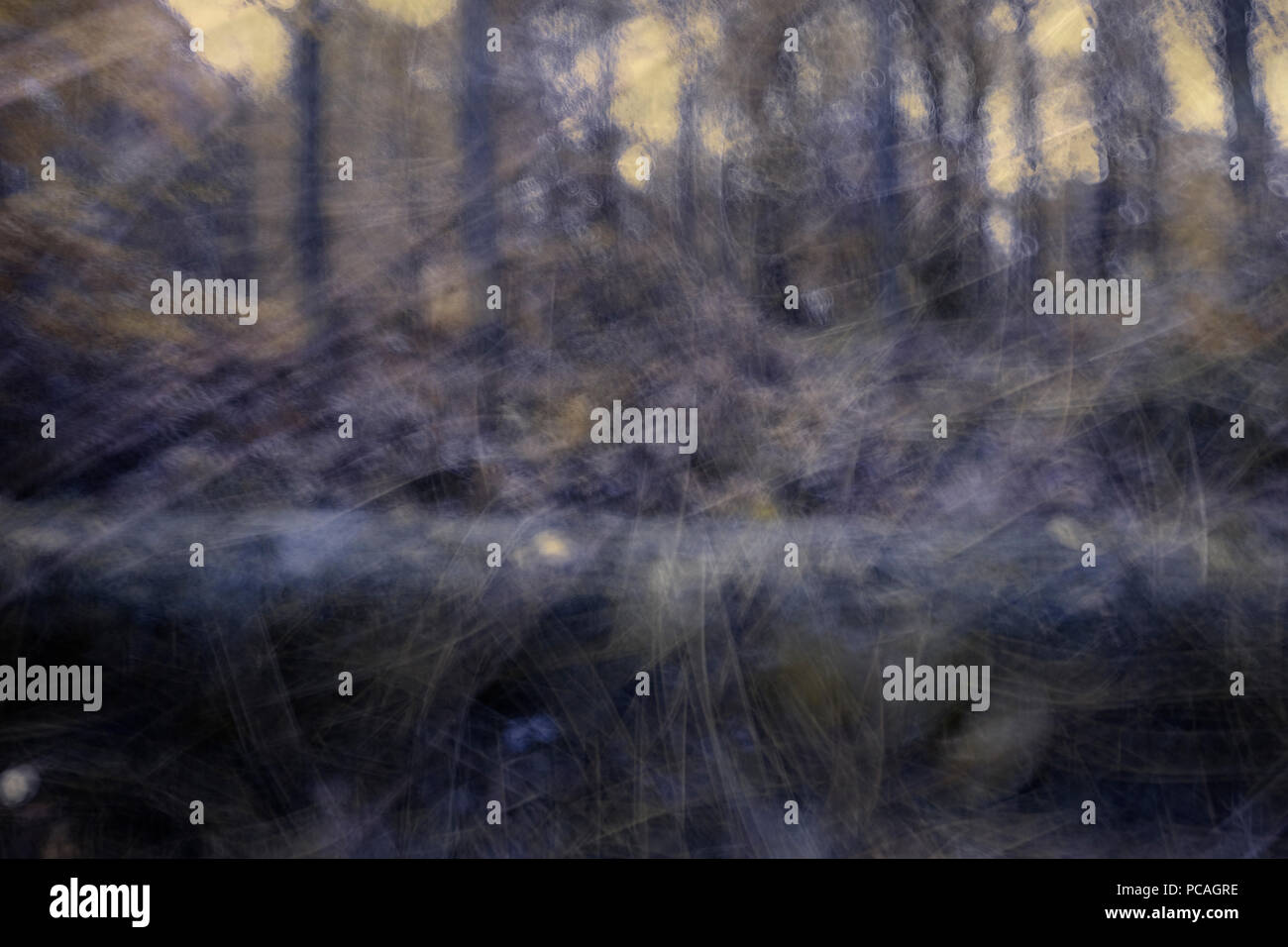 Environmental abstract nature landscapes from Glasgow, Scotland Stock ...