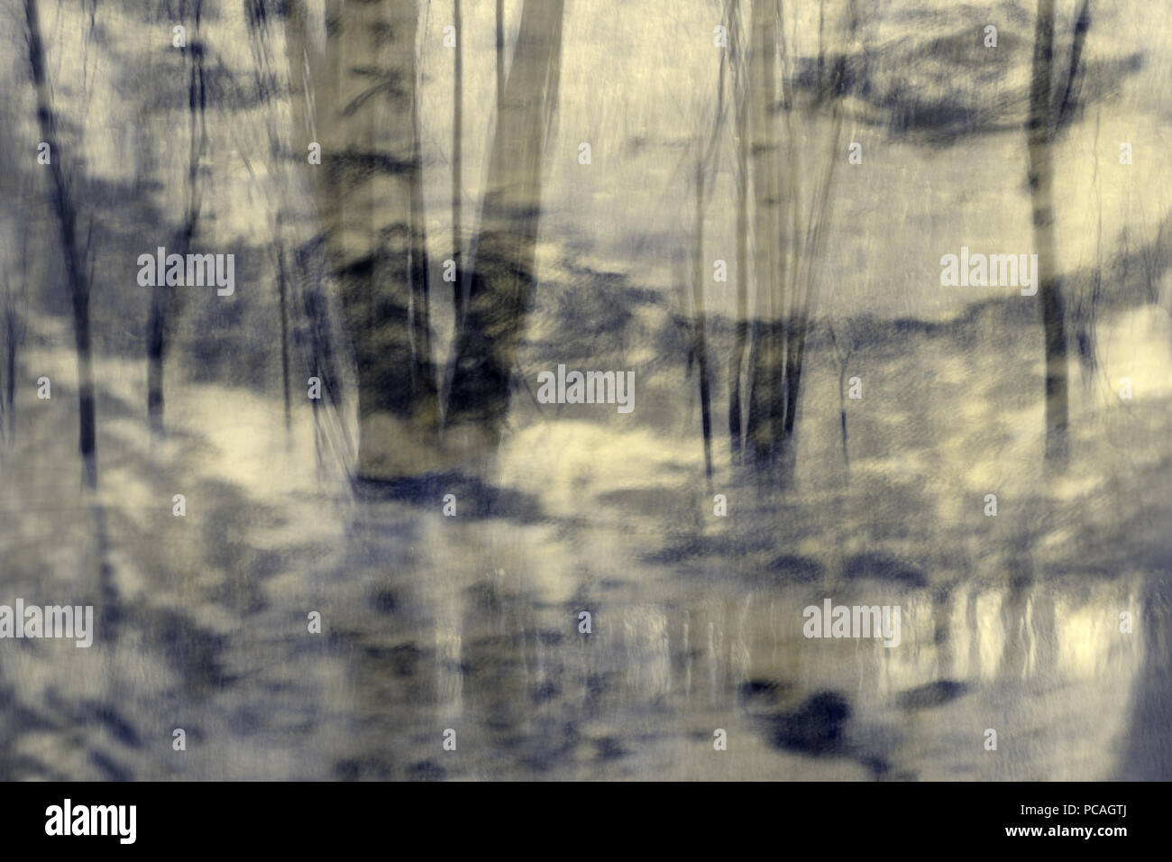 Environmental abstract nature landscapes from Glasgow, Scotland Stock ...