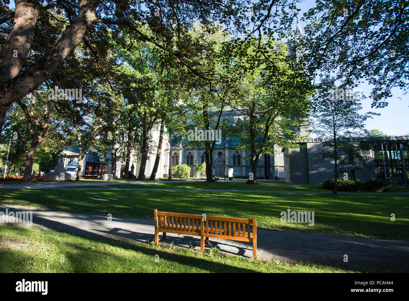 Europe norway seat bench hi-res stock photography and images - Alamy