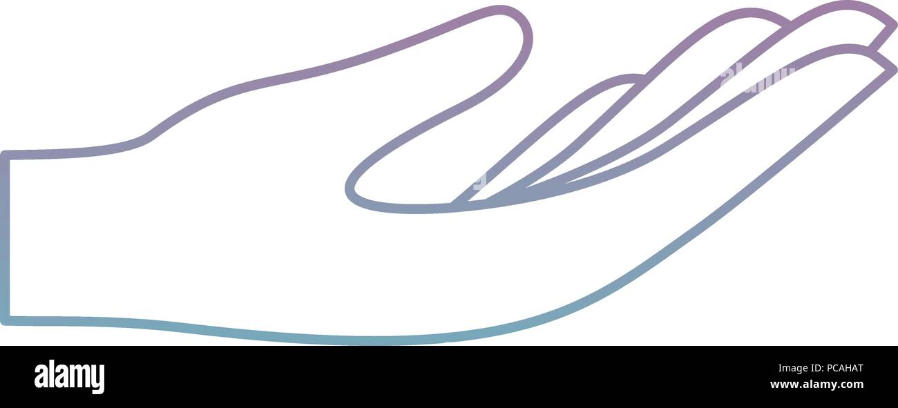 Hand asking isolated icon Stock Vector Image & Art - Alamy