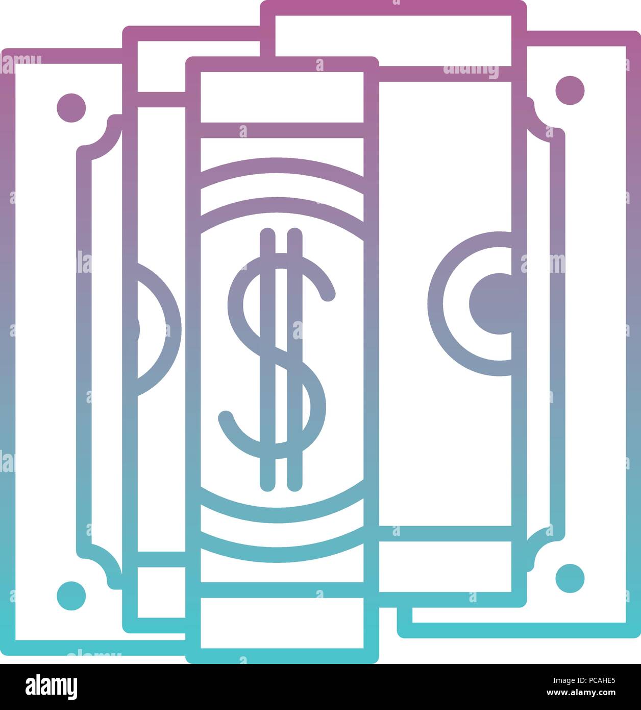 bill dollar money icon Stock Vector Image & Art - Alamy