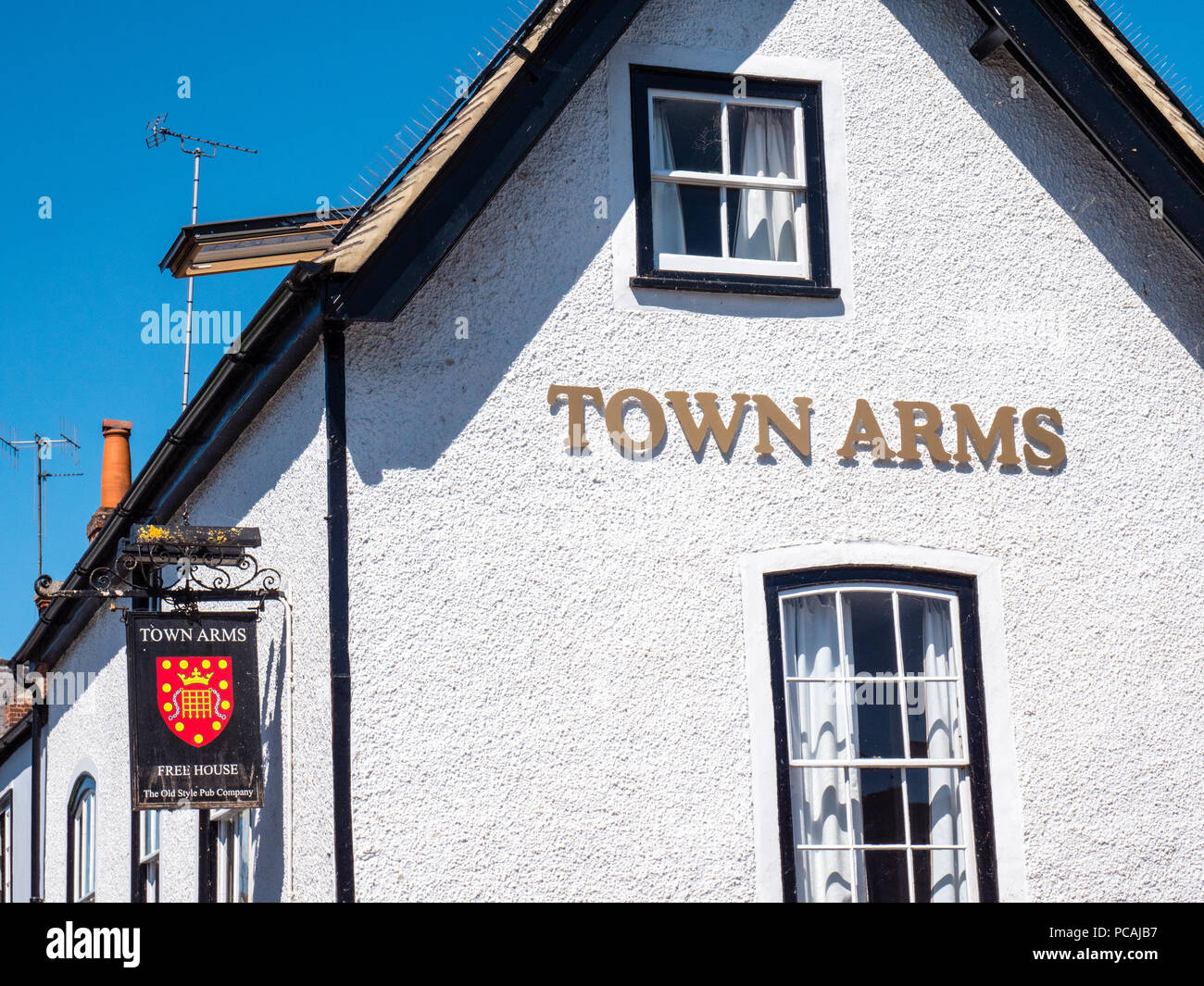Town Arms, Pub, Inn, Restaurant, Wallingford, Oxfordshire, England, UK ...
