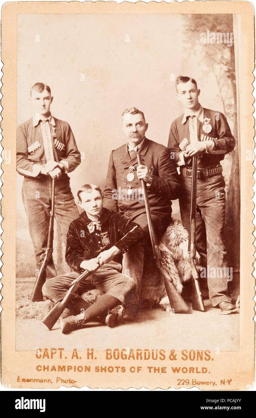 AH Bogardus and Sons by Eisenmann Stock Photo - Alamy