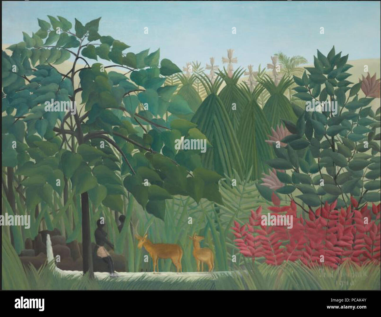 Henri rousseau waterfall hi-res stock photography and images - Alamy