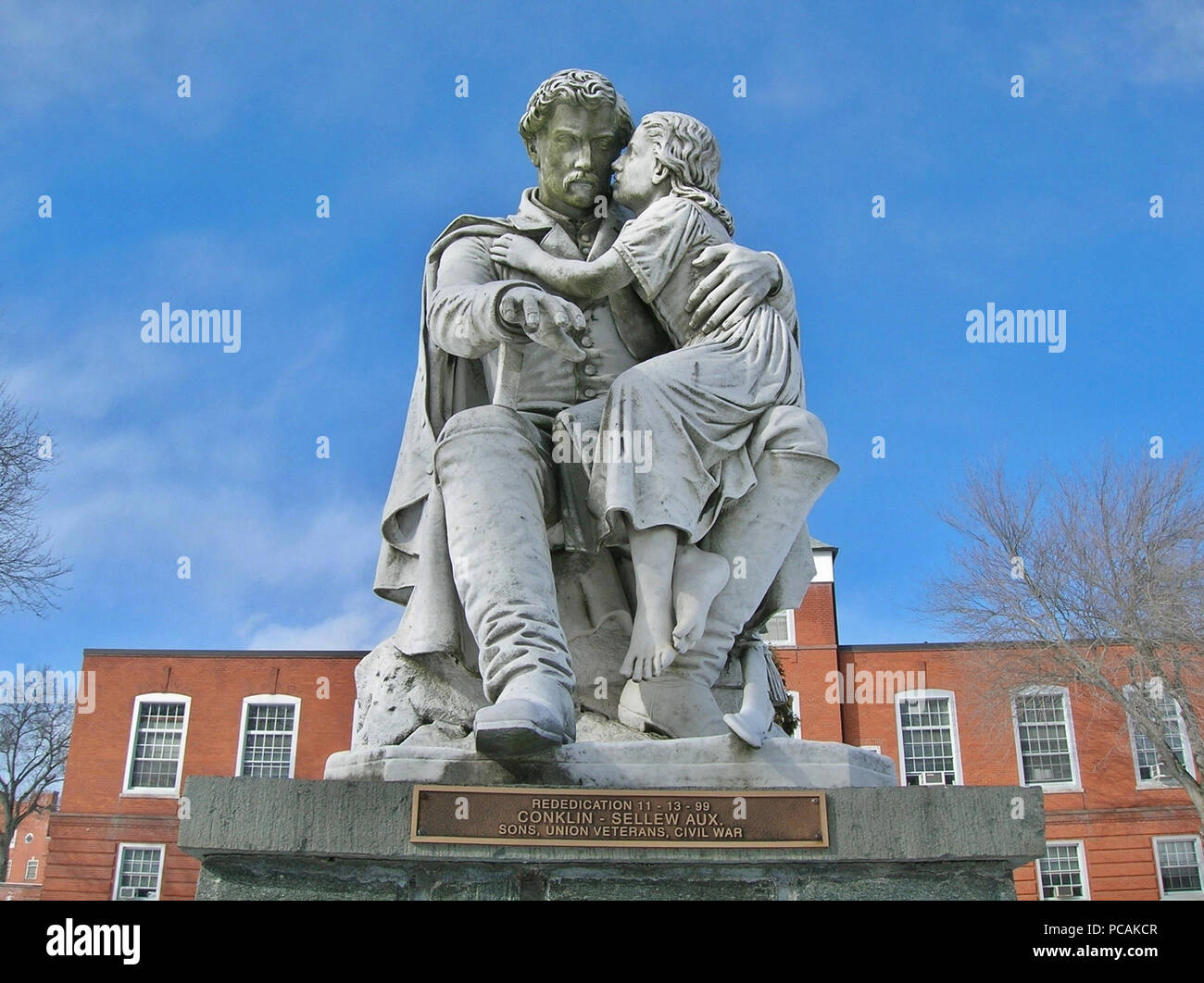 77 Returned Soldier Monument by Larkin Goldsmith Mead, Jr., Veterans ...