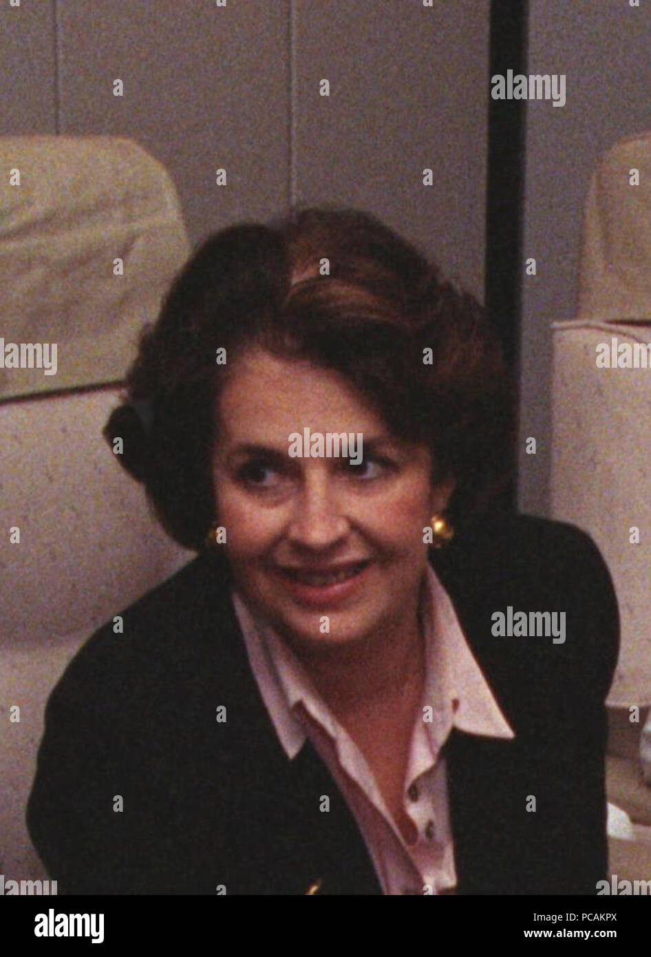 Aida Alvarez in 1999 (11B Stock Photo - Alamy