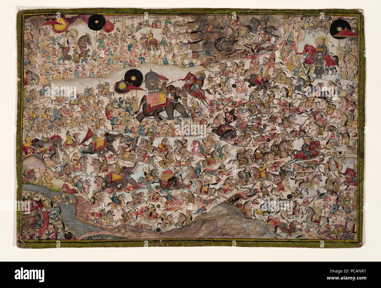 593 The Battle of Haldighati by Chokha Stock Photo - Alamy