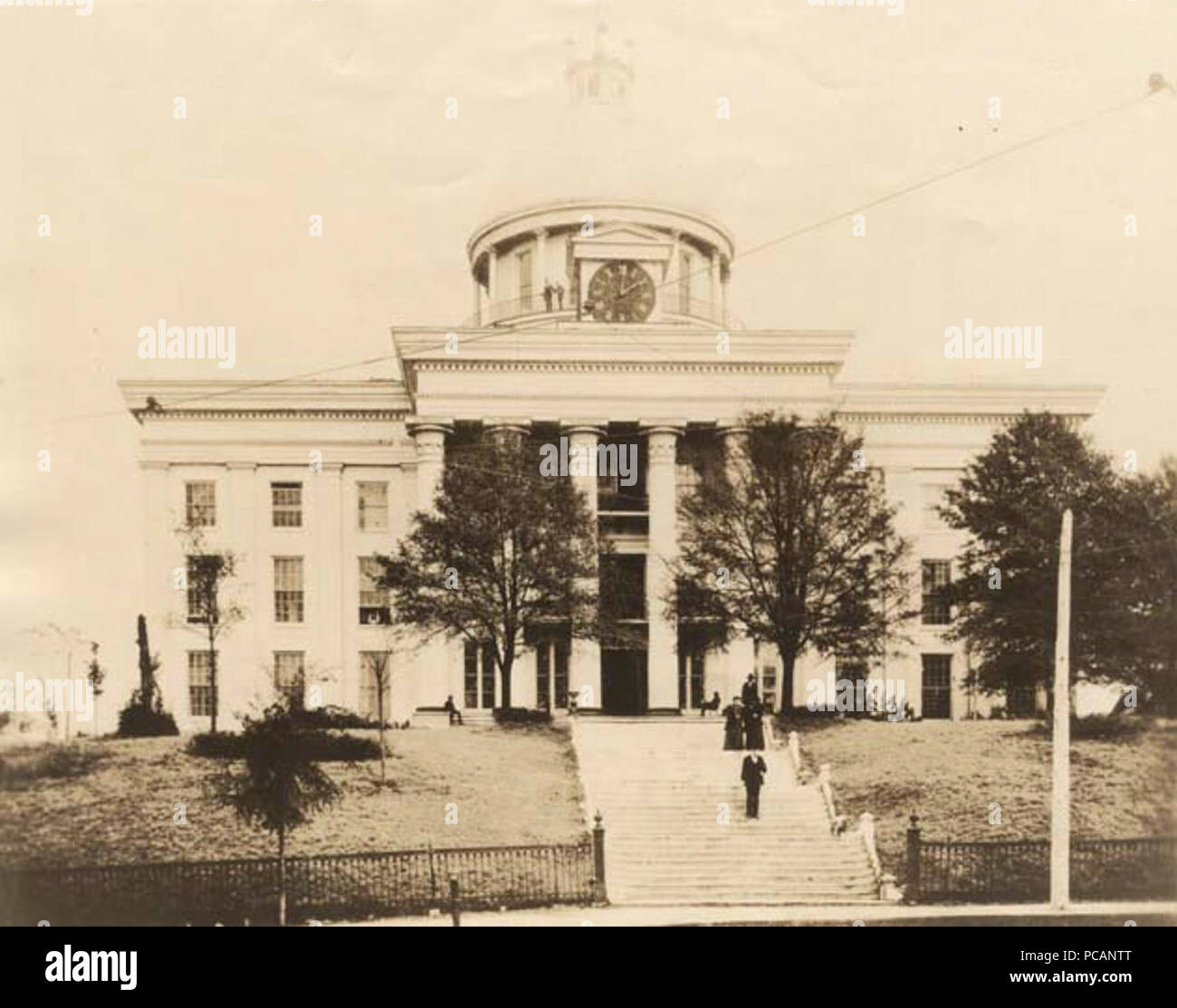 Alabama Capitol Building 1890s Stock Photo - Alamy