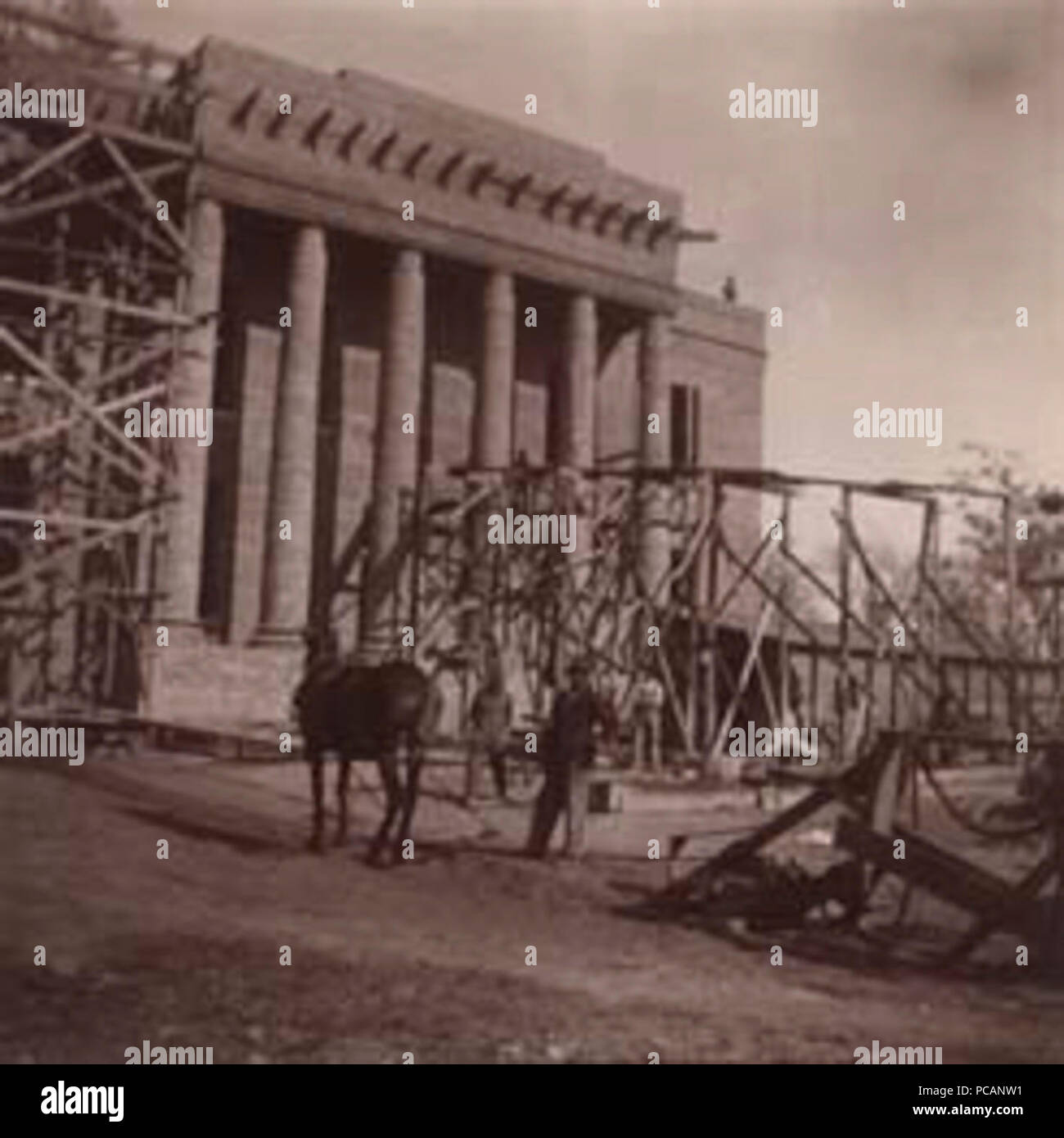Alabama Capitol South Wing construction-1 Stock Photo - Alamy