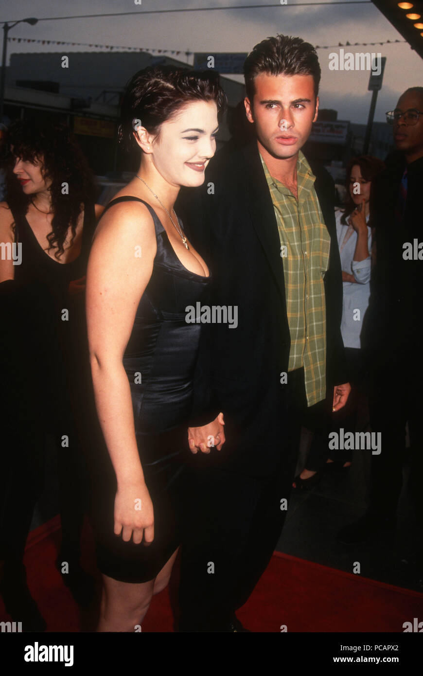 WEST HOLLYWOOD, CA - MAY 4: (L-R) Actress Drew Barrymore and actor ...